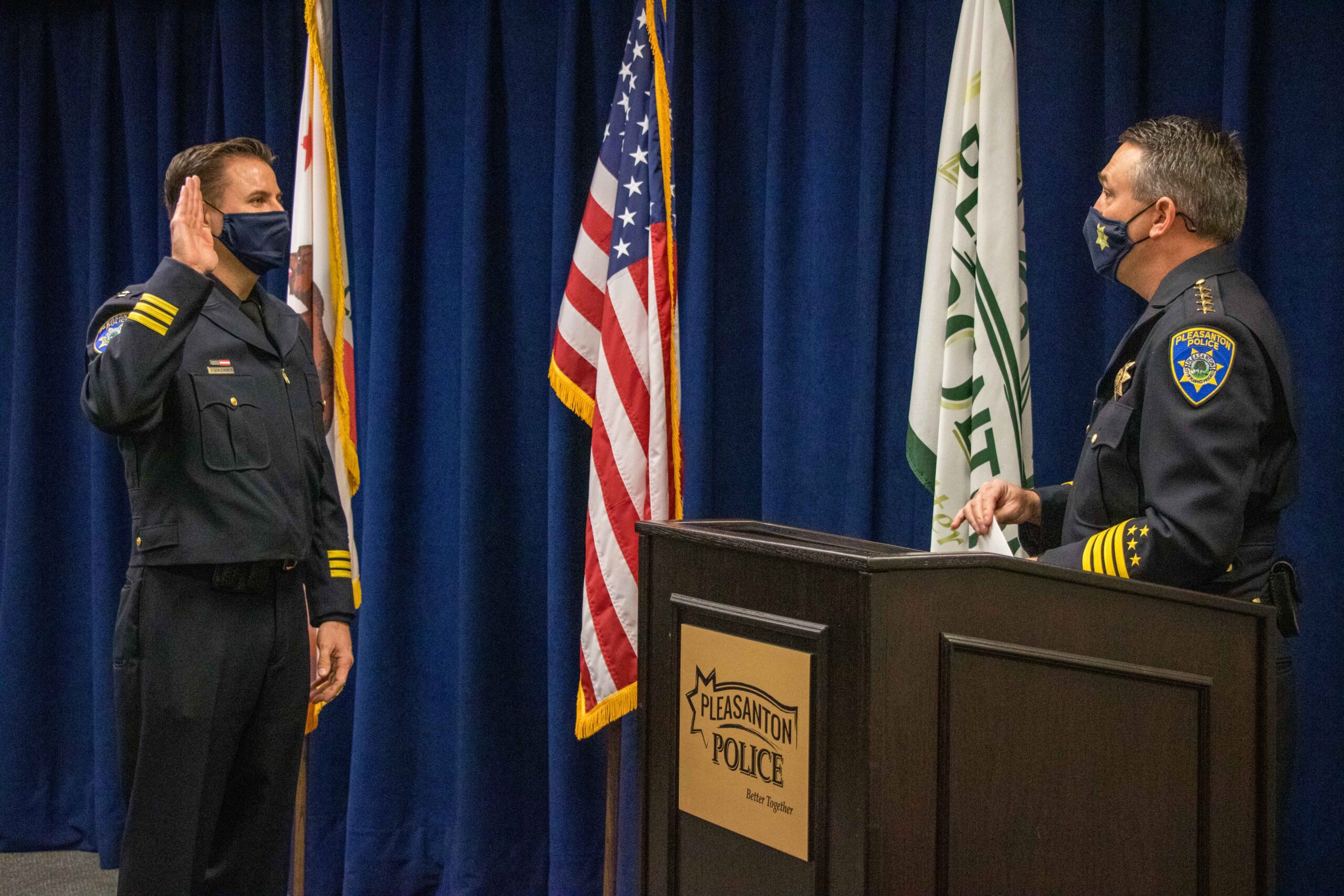 Pleasanton PD promotes next captain - Pleasanton Weekly
