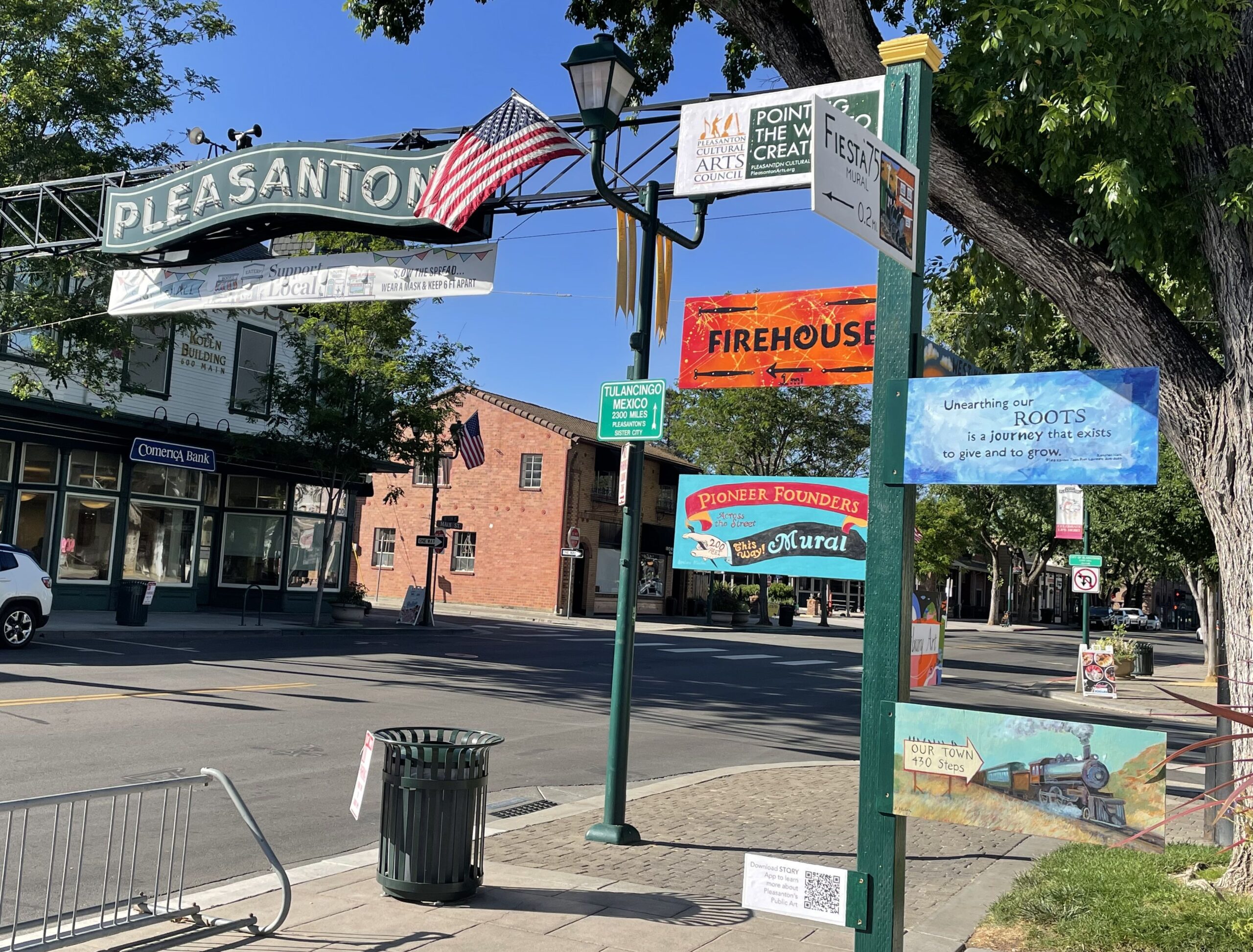 Pleasanton: Eye-catching signs point way to public art - Pleasanton Weekly