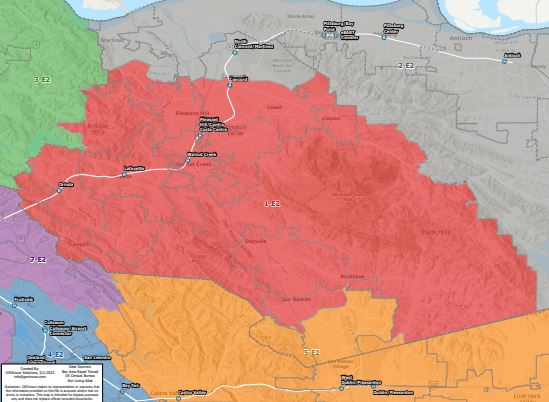 New BART districts will shift portion of San Ramon - Pleasanton Weekly