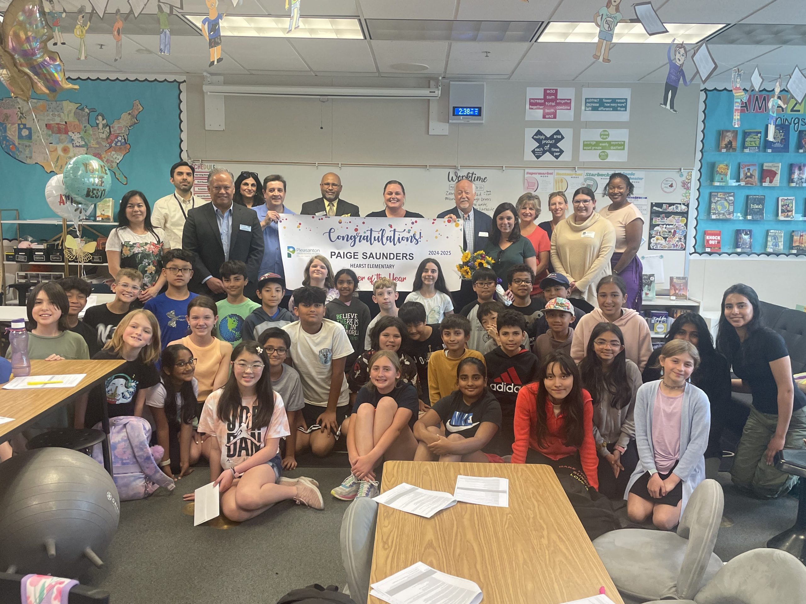 PUSD announces teacher and classified employee of the year - Pleasanton ...