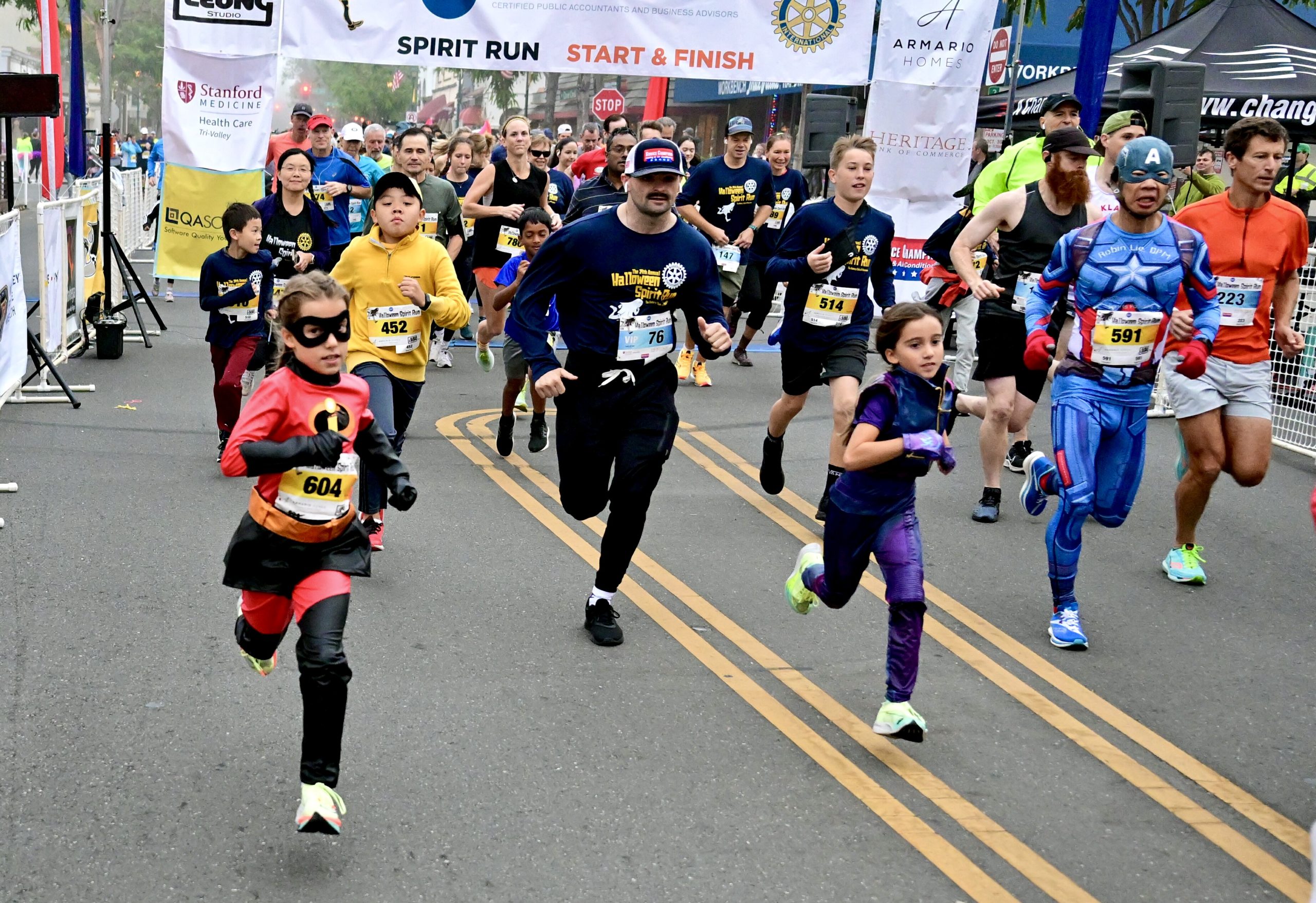 Pleasanton Rotary's Halloween Spirit Run returns downtown next weekend ...