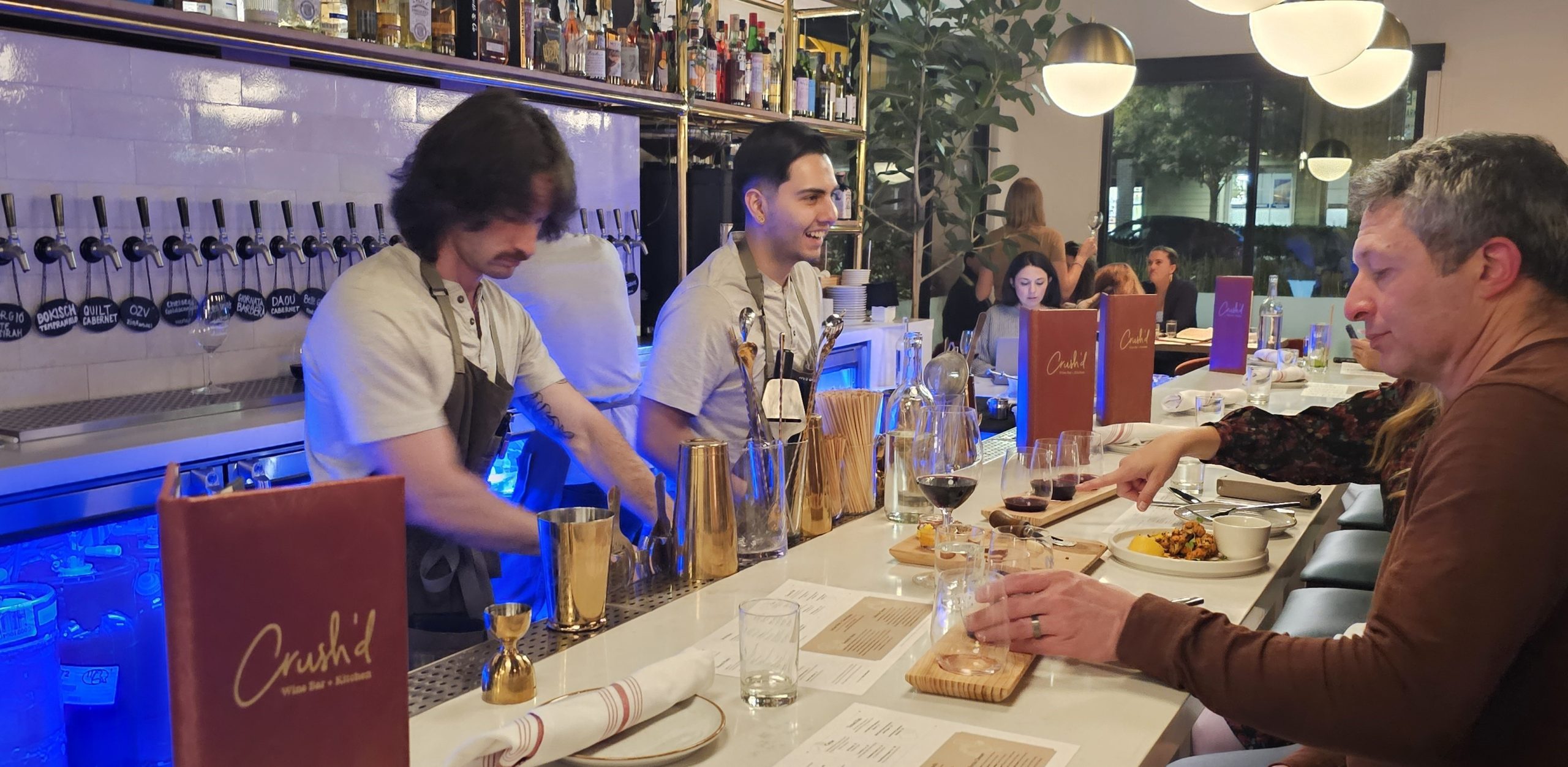 Crush’d Wine Bar & Kitchen for well-crafted beverage and food ...