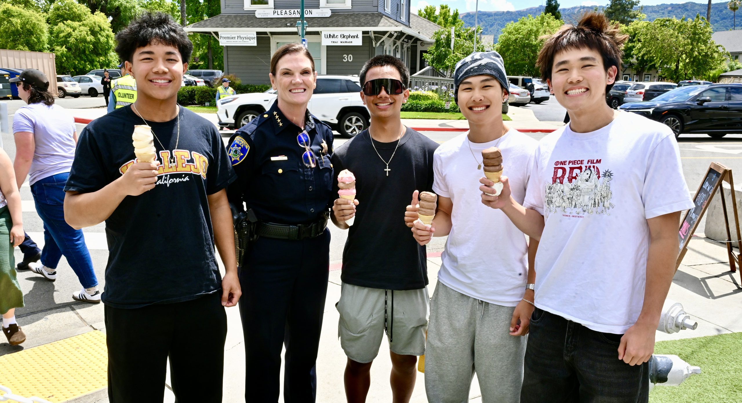 Photos: Pleasanton's Cone with a Cop 2026 - Pleasanton Weekly